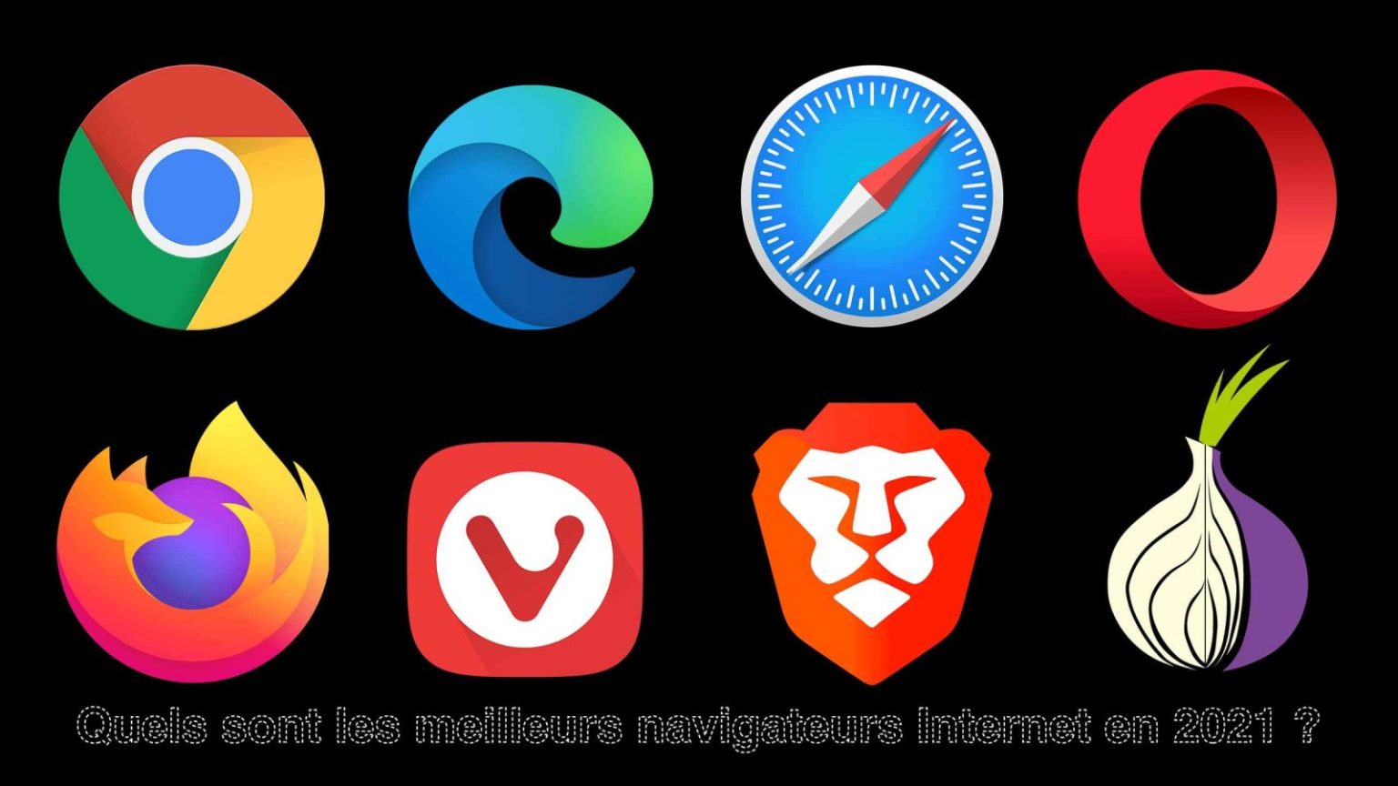 Quel est le meilleur navigateur Internet en 2021
